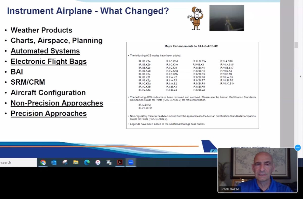 Instrument Rating ACS Update May 2024 - Holladay Aviation